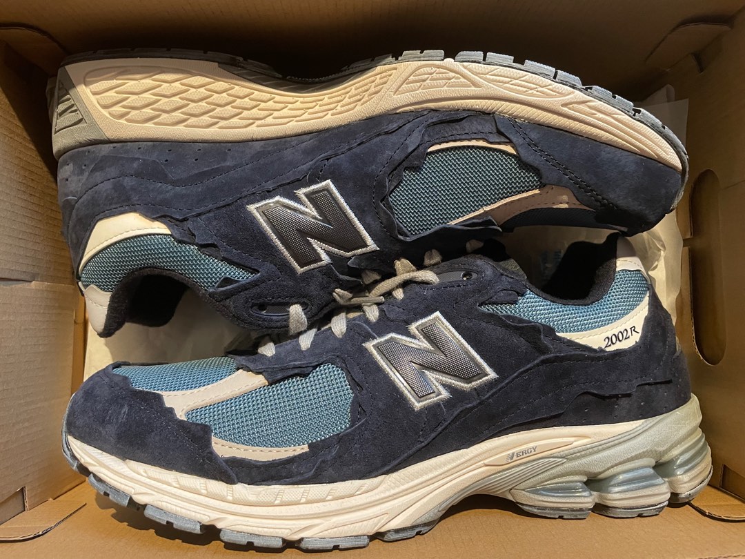 [US 12] New Balance 2002R Refined Future Protection Pack Navy M2002RDF ...