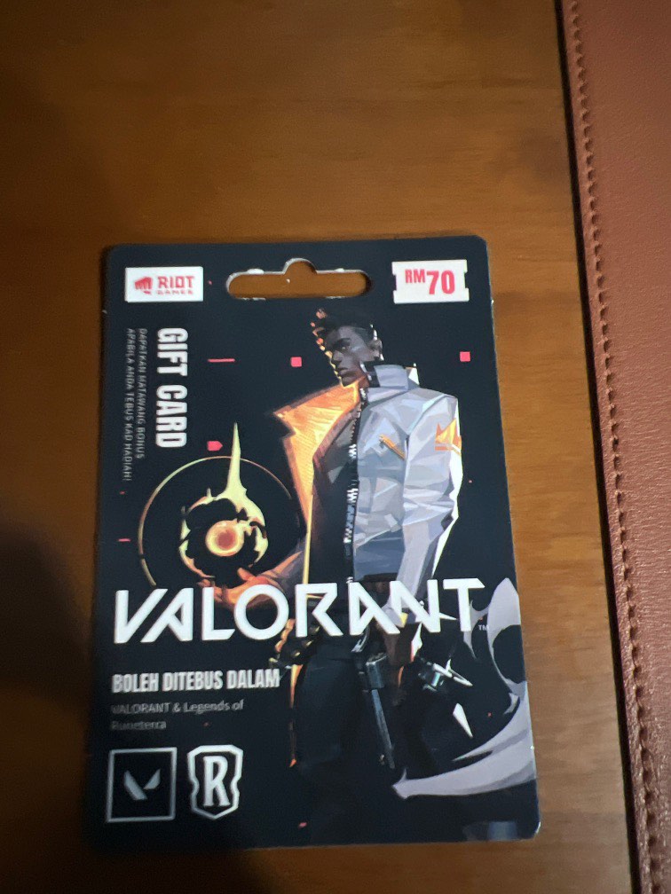 Valorant Points Gift Cards (MY Server), Video Gaming, Gaming ...