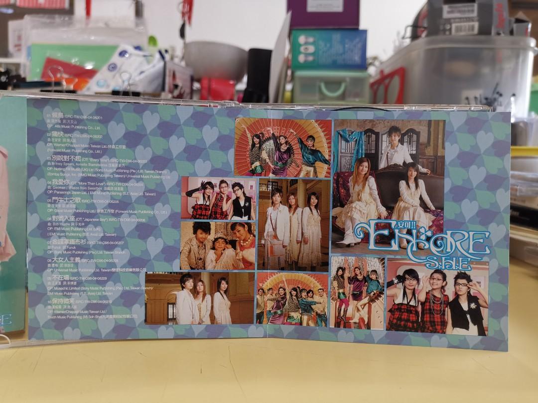 Vcd She S H E 安可 Encore Mtv Karaoke Hobbies And Toys Music And Media