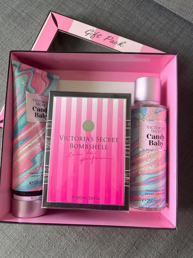 Victoria Secret perfume set ( 3in 1 )Bombshell & Candy baby duo, Beauty ...
