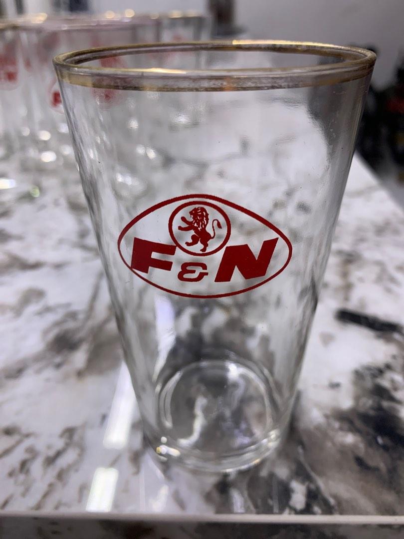 Vintage F&N glasses crown embossed, Hobbies & Toys, Memorabilia ...