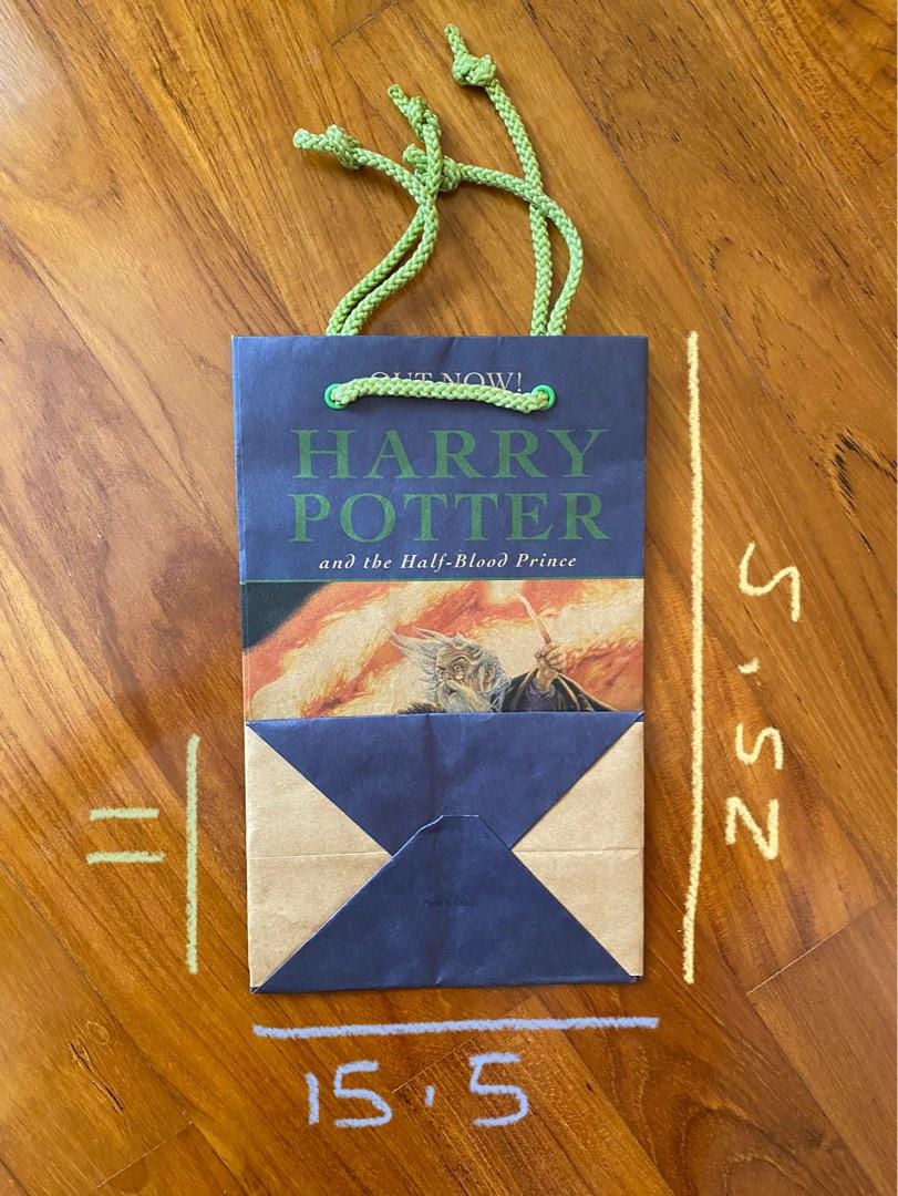 Vintage Harry Potter Paper Bag, Hobbies & Toys, Memorabilia ...