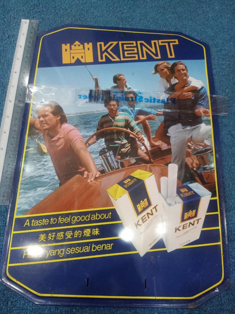 vintage kent signboard - sign bord lama kent, Hobbies & Toys ...