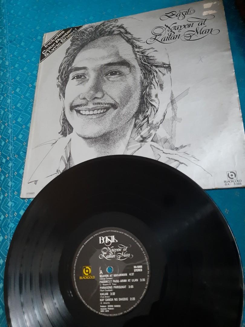 VINYL 12" FREE SHIPPING - BASIL VALDEZ ALBUM - NGAYON AT KAILAN MAN ...
