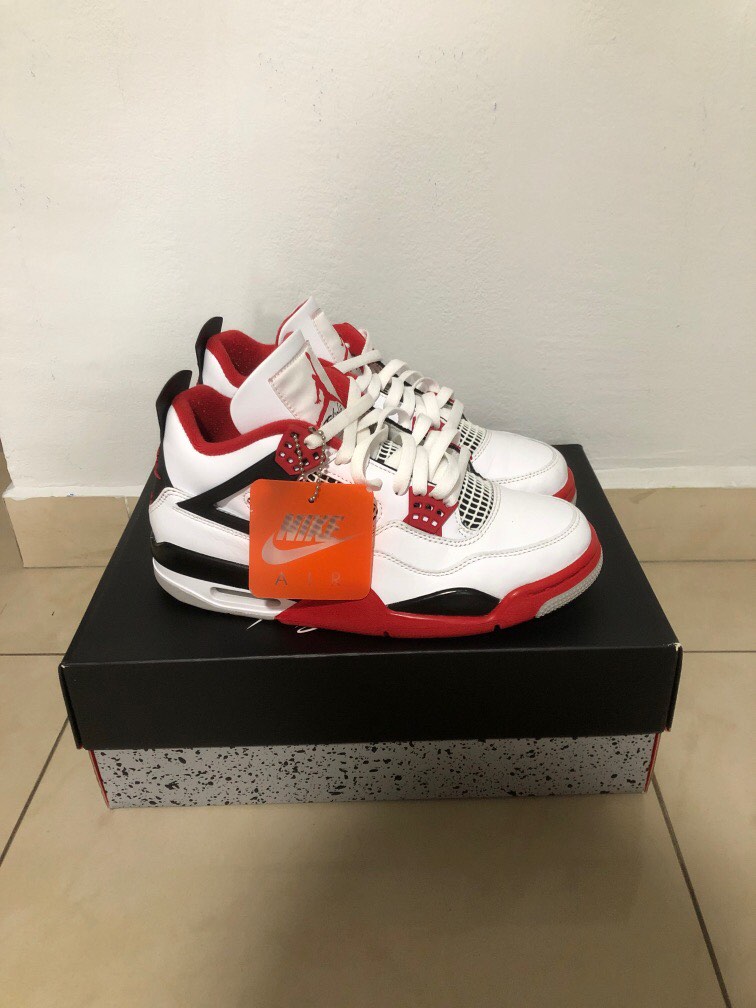 *STEAL* VNDS Jordan 4 Fire Red, Men's Fashion, Footwear, Sneakers on ...