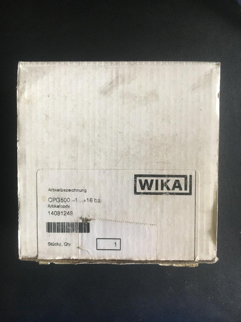 Wika Digital Pressure Gauge CPG500, Commercial & Industrial, Industrial ...