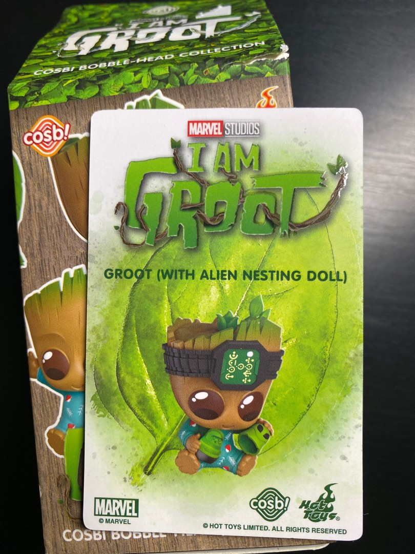 WTT I Am Groot Alien Nesting Doll - Cosbi Hot Toys, Hobbies & Toys ...
