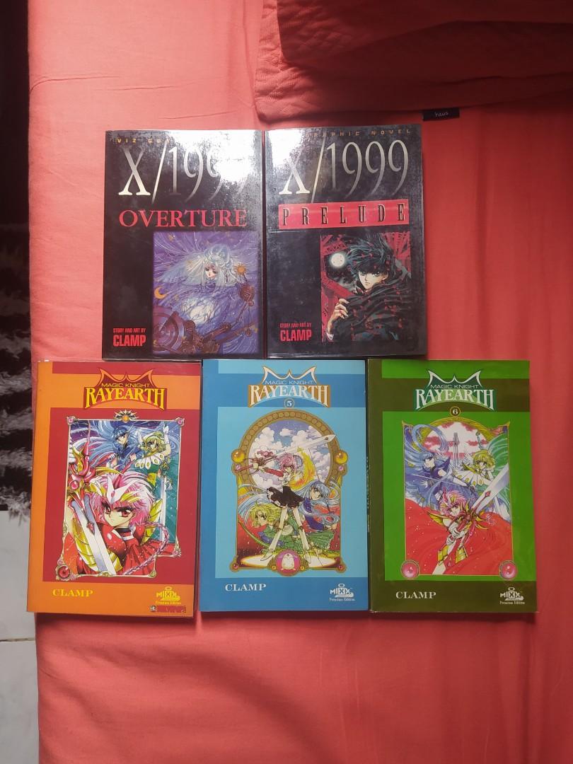 X/1999 clamp & magic knight rayearth manga, Hobbies & Toys, Books ...