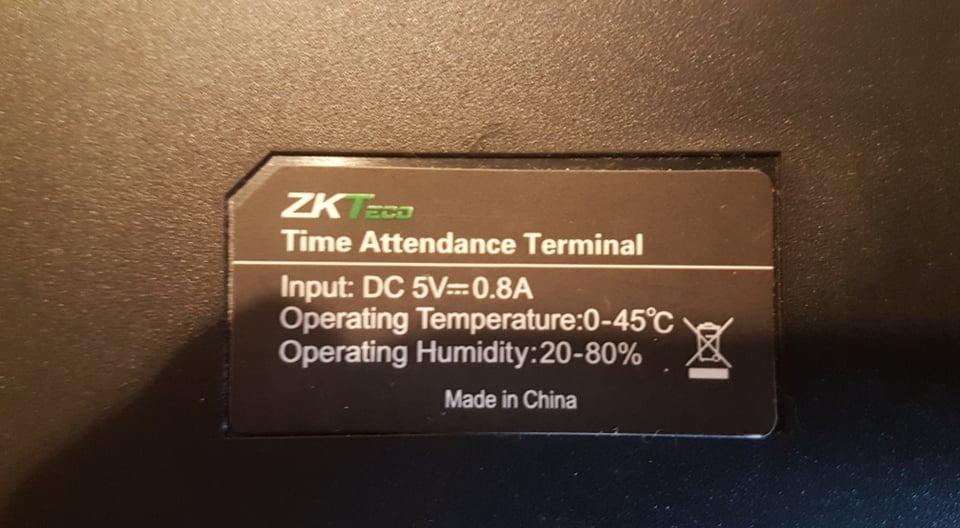 ZKT ECO Fingerprint Attendance Biometric, Mobile Phones & Gadgets ...