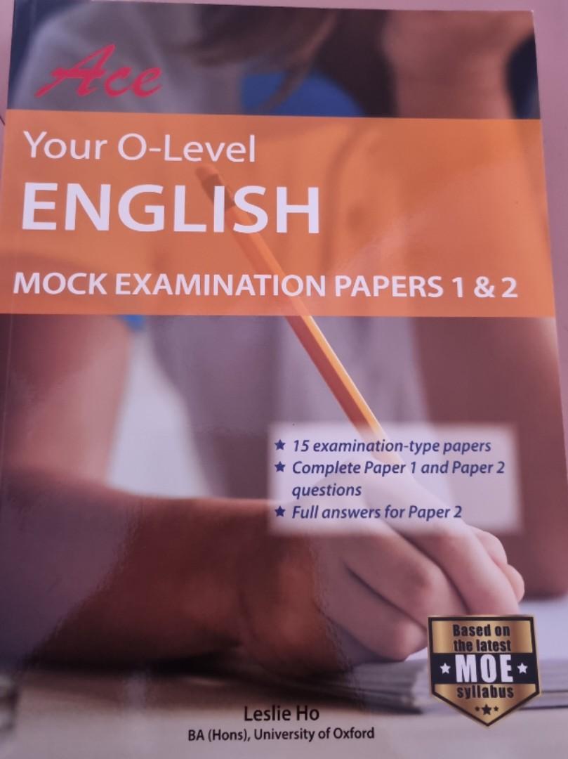 15 English mock papers, Hobbies & Toys, Books & Magazines, Assessment ...
