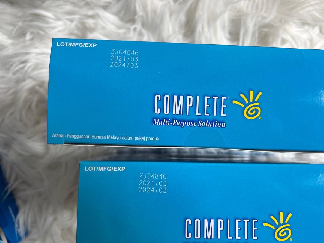 Complete Contact lens solution, Beauty & Personal Care, Vision Care on ...