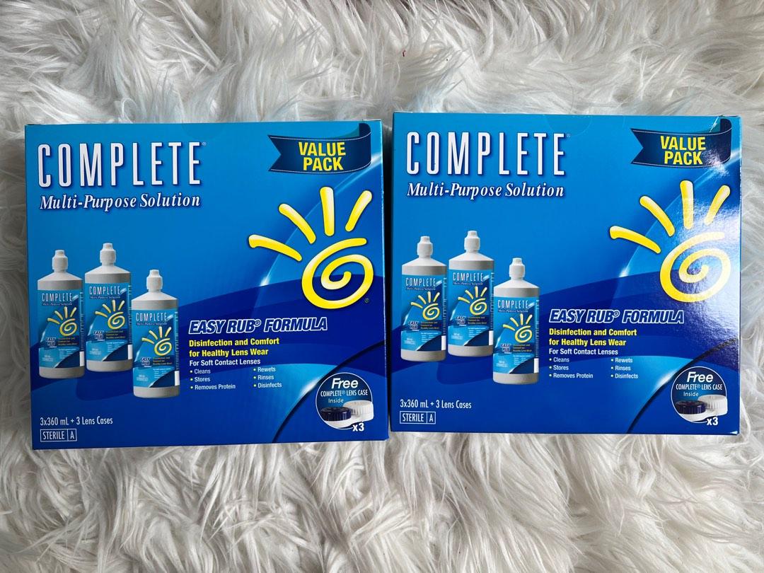 Complete Contact lens solution, Beauty & Personal Care, Vision Care on ...