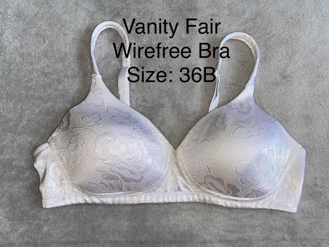 36B Vanity Fair Wirefree Bra, Women's Fashion, Undergarments ...