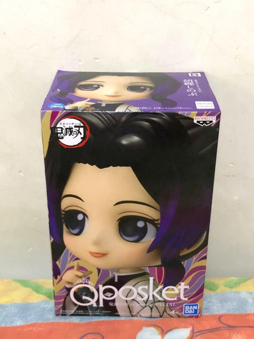 新版 日版 蝴蝶忍 鬼滅之刃 Qposket qp Q posket 標準盒 figure 模型 擺設, 興趣及遊戲, 玩具 & 遊戲類 - Carousell