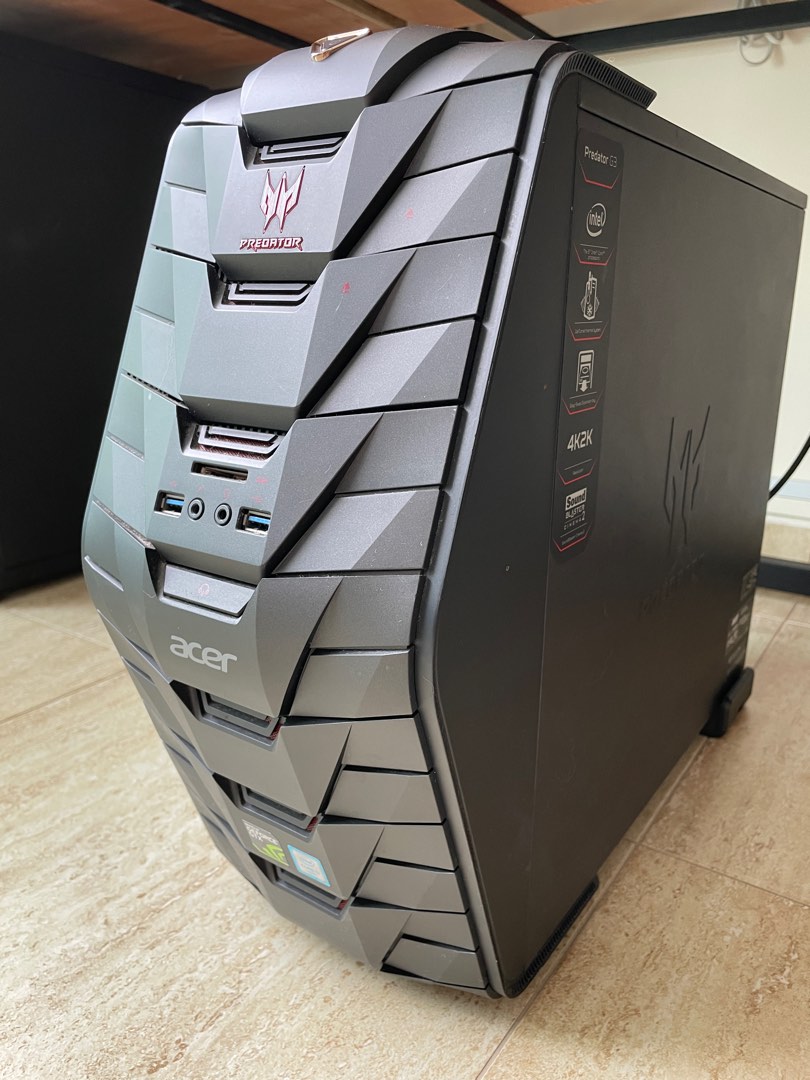 Acer Predator G3-710 w/ 1TB SSD + 1TB HDD, Computers & Tech, Desktops ...