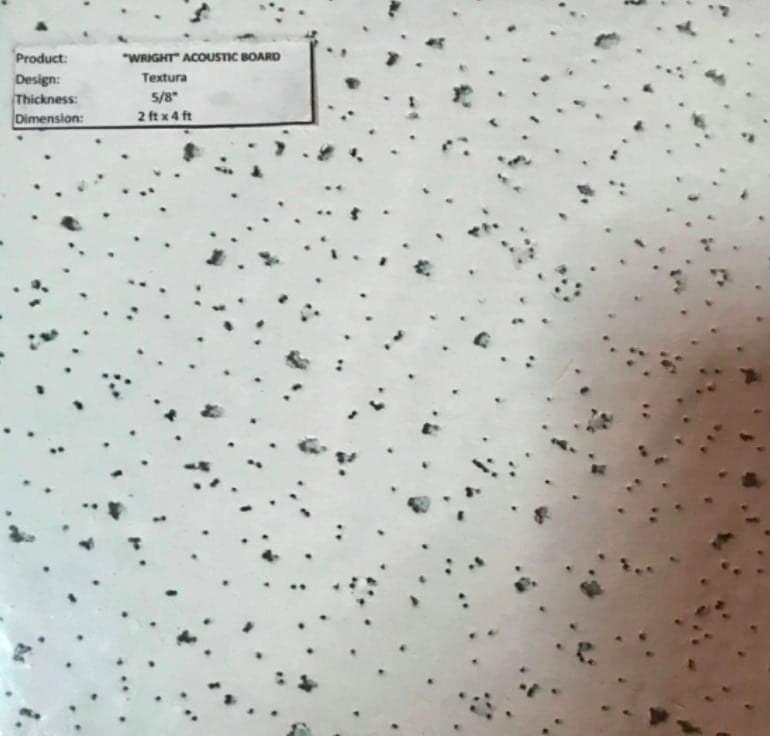 Acoustic ceiling board and pvc laminated gypsum board, Commercial ...