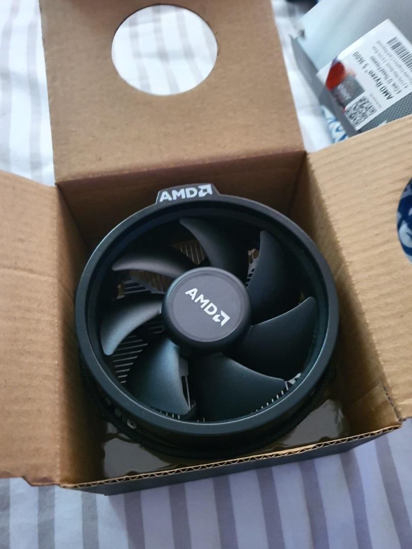 AMD Wraith Stock CPU Cooler, Computers & Tech, Parts & Accessories ...