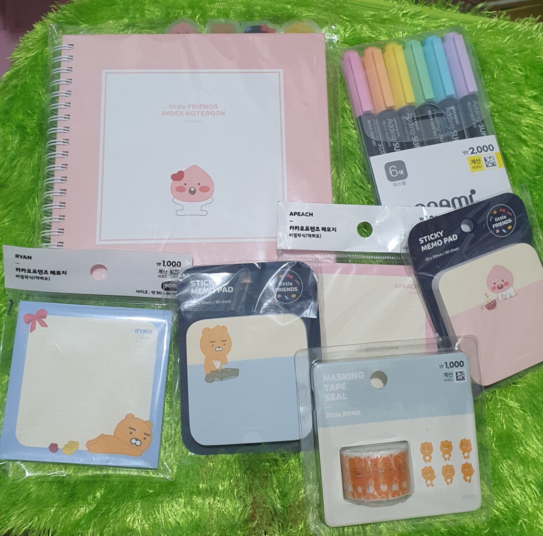 Apeach merch, Hobbies & Toys, Stationary & Craft, Stationery & School ...