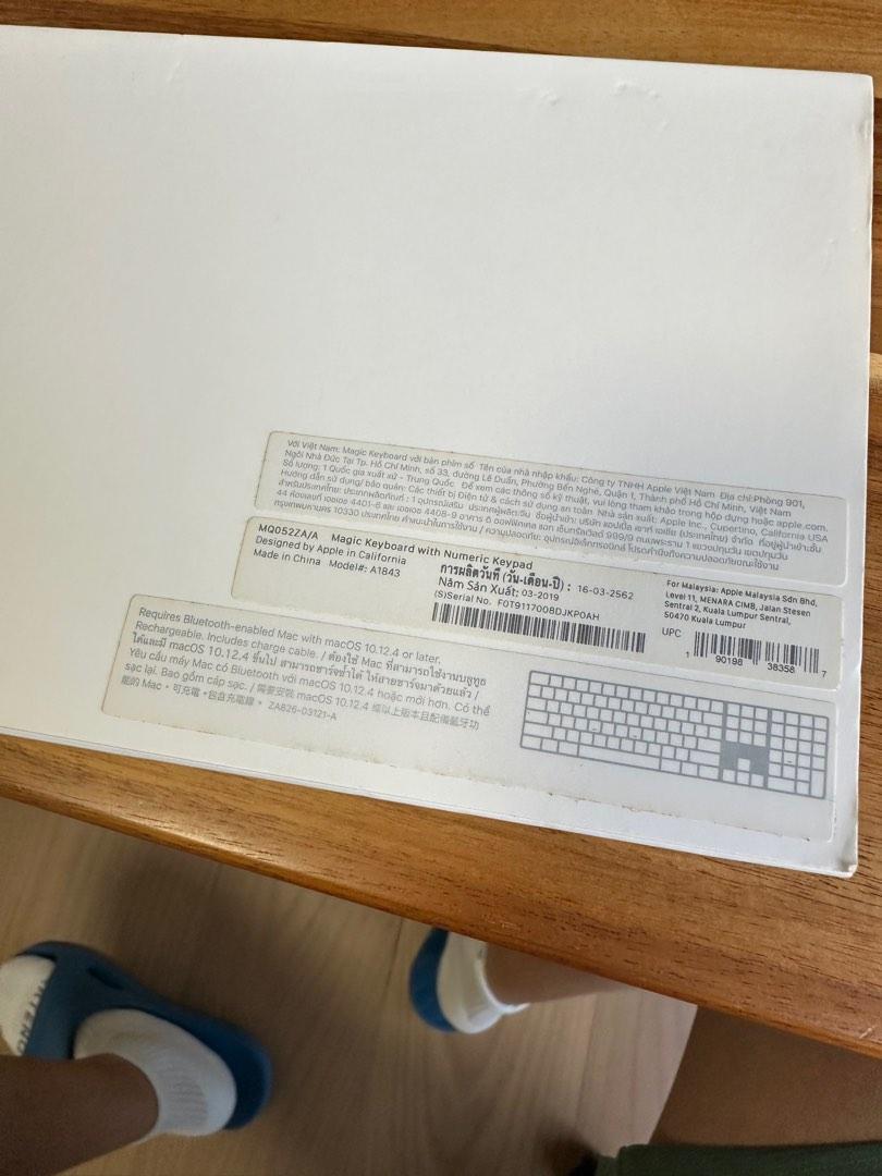 Apple Magic Keyboard With Numeric Keypad Computers And Tech Parts