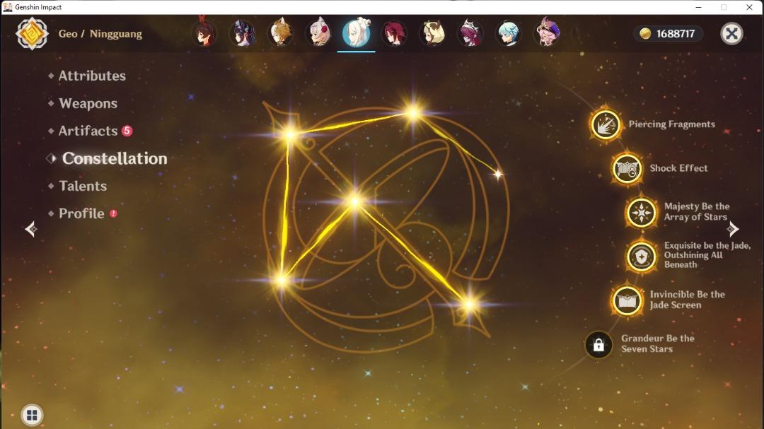 ar 55 ayaka, kazuha+freedom sworn, tignari+elegy, ayato, zhongli, diluc ...
