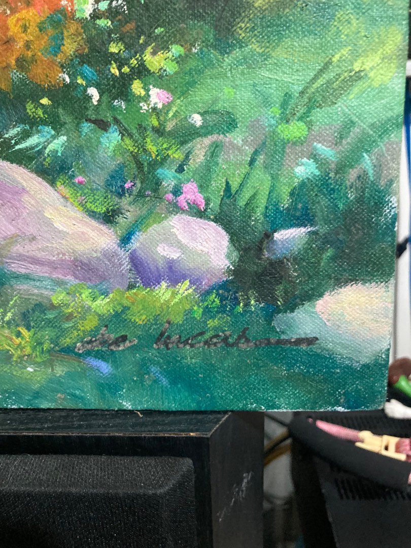 artwork oil painting abe lucas, Hobbies & Toys, Stationary & Craft, Art ...