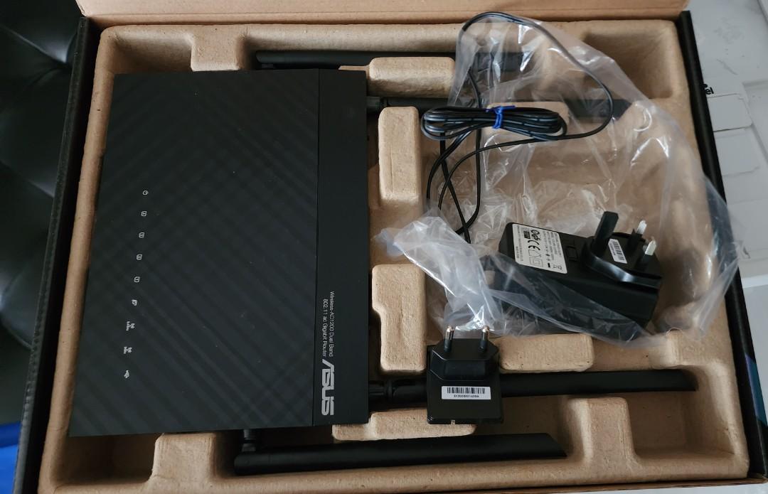 ASUS 1200 Router x2 @$20, Computers & Tech, Parts & Accessories ...
