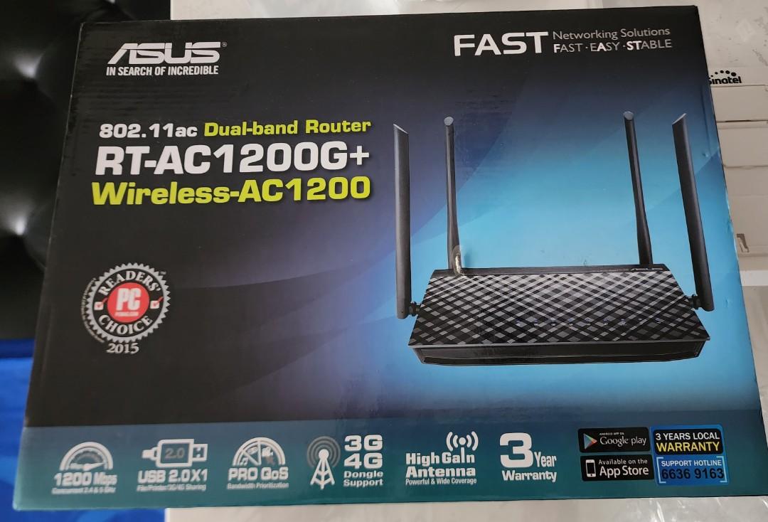 ASUS 1200 Router x2 @$20, Computers & Tech, Parts & Accessories ...