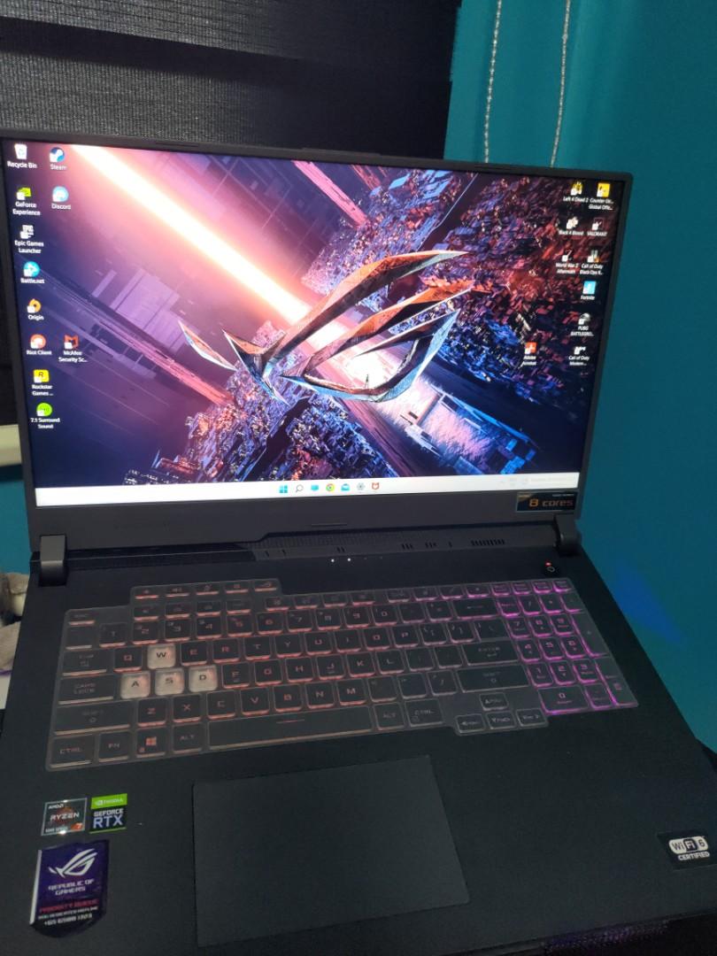 ROG STRIX G713QE RYZEN 7 RTX3050Ti, Computers & Tech, Laptops ...