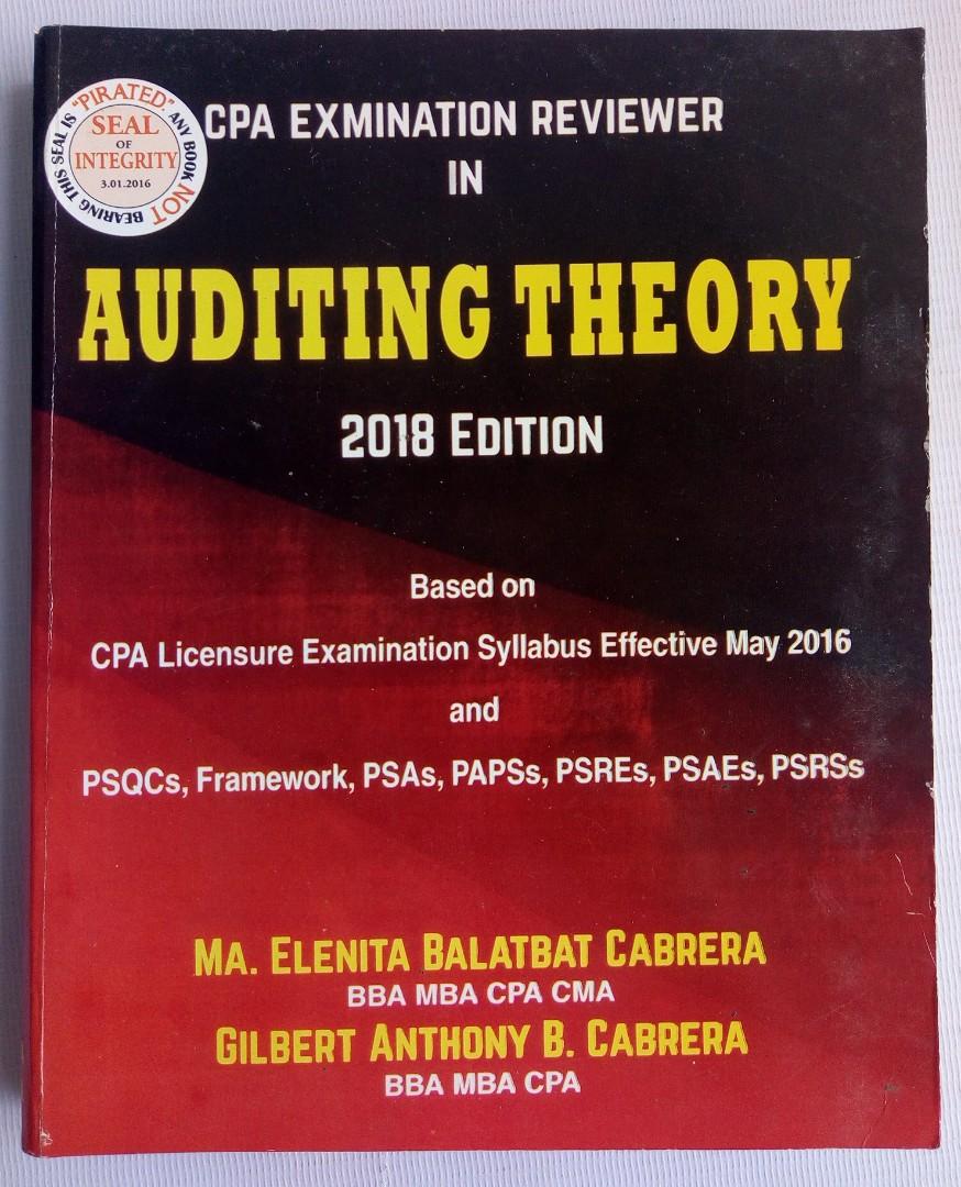 Auditing Theory Reviewers by Ocampo, Roque & Cabrera, Hobbies & Toys ...
