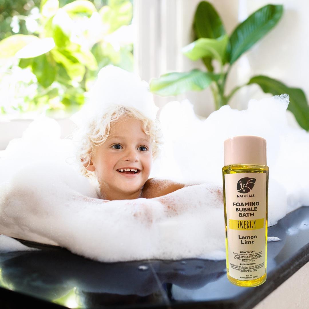 Authentic FC Naturals Foaming Bubble Bath 100 ml, Beauty & Personal ...