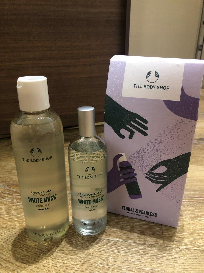 Authentic The body Shop - gift set (white musk shower gel & perfume ...