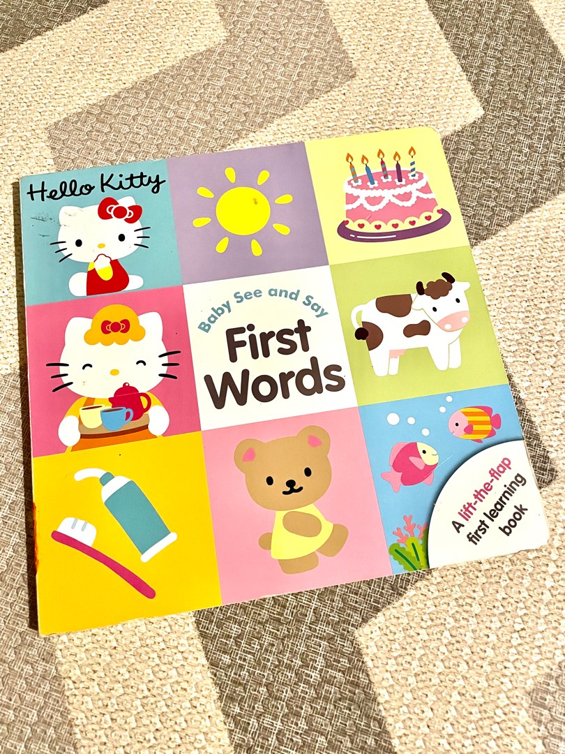 Baby See and Say First Words Hello Kitty, Hobbies & Toys, Books ...