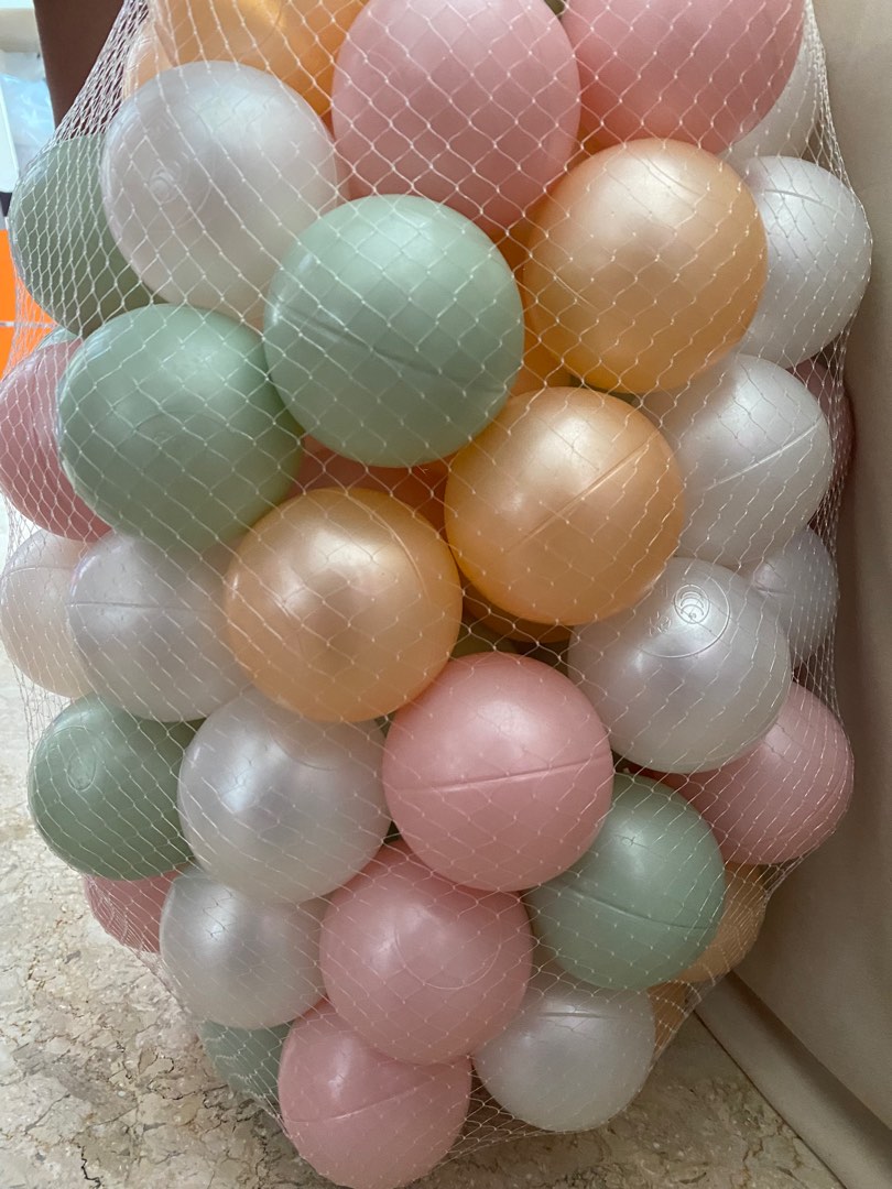Ball pit Pearl balls, Babies & Kids, Infant Playtime on Carousell