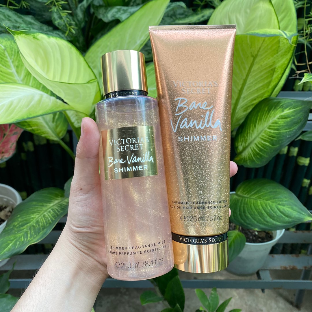 Bare Vanilla Shimmer Victoria's Secret 250ml, Beauty & Personal Care ...