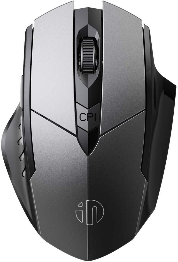 Bluetooth Mouse, INPHIC Rechargeable Wireless Mouse Multi-Device (Tri-Mode:BT 5.0/4.0+2.4Ghz ...