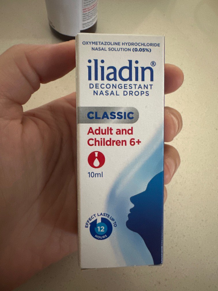 BN iliadin decongestant nasal drop, Health & Nutrition, Medical ...