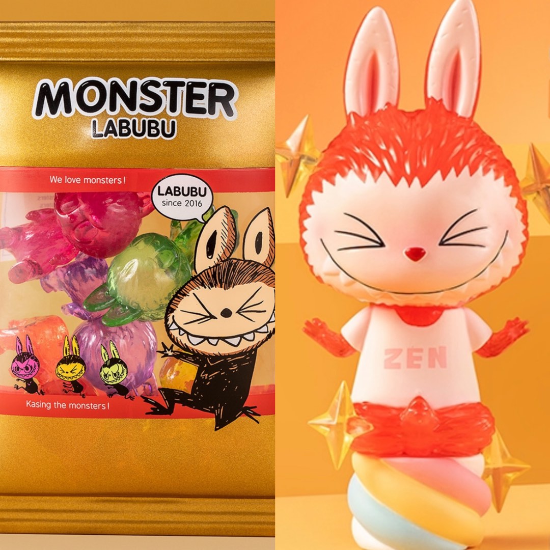 [SET OF 2] PopMart Labubu Candy The Monsters series - Gummy Candy ...