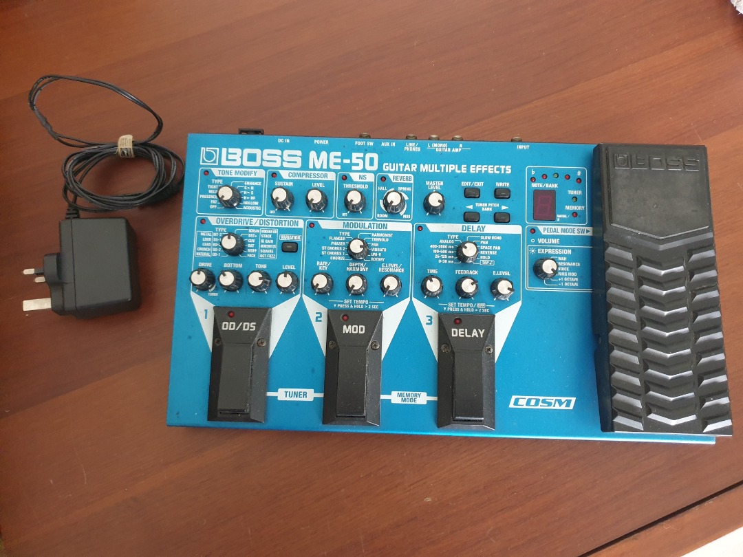 BOSS ME 50, Hobbies & Toys, Music & Media, Musical Instruments on Carousell