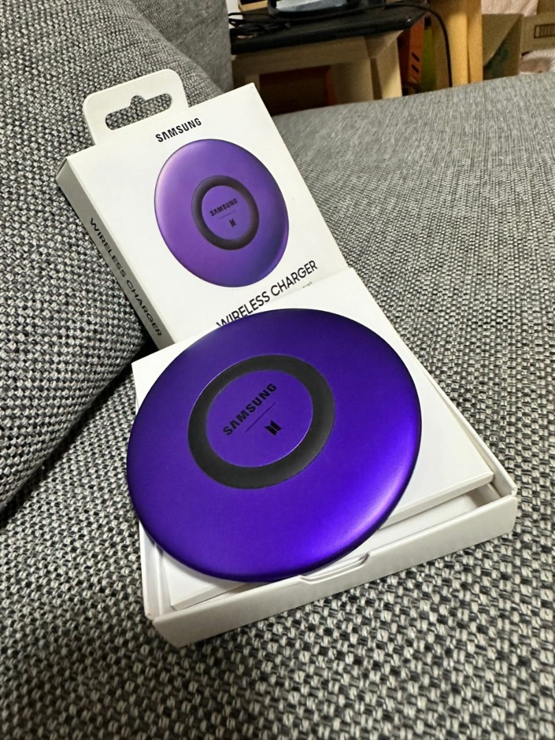 Samsung BTS Wireless Charger, Mobile Phones & Gadgets, Mobile & Gadget ...