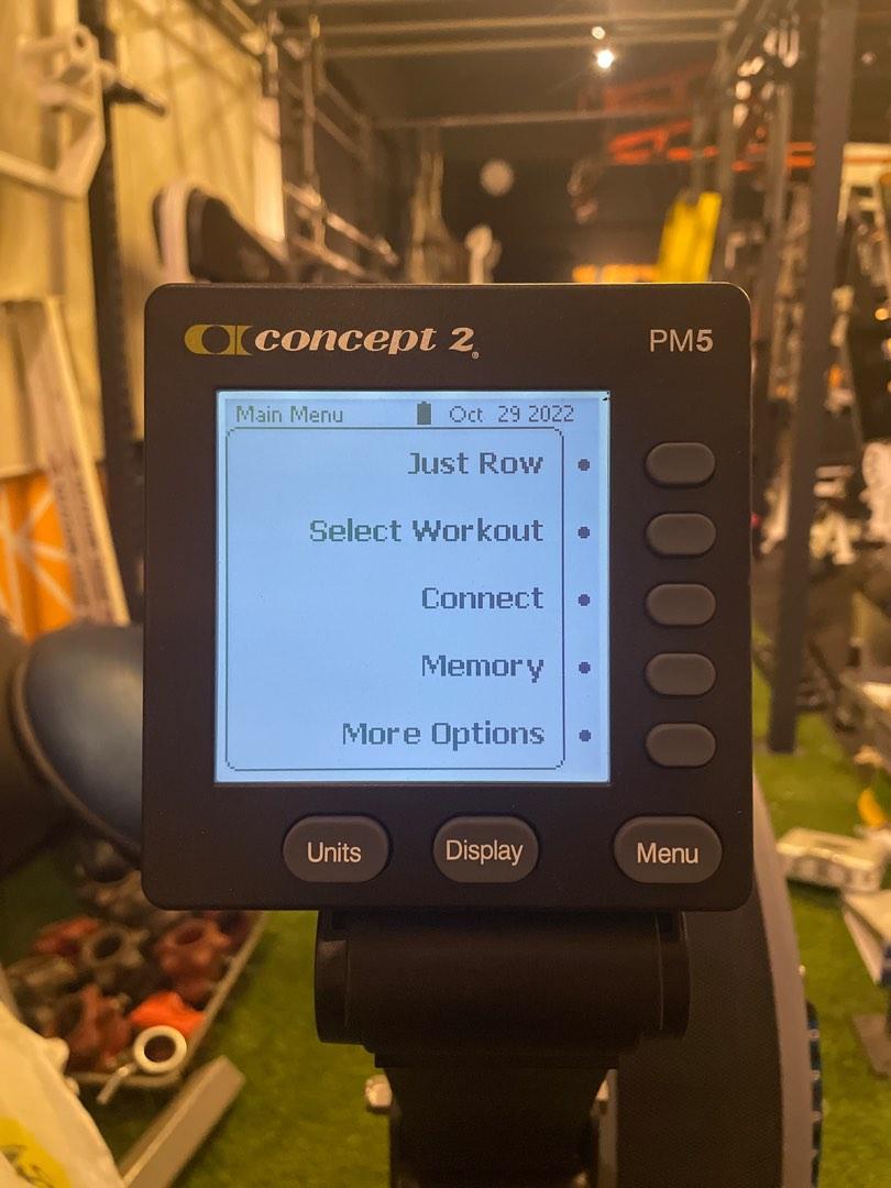C2 concept 2 model C pm5 monitor gym HIIT cardio crossfit, Sports ...