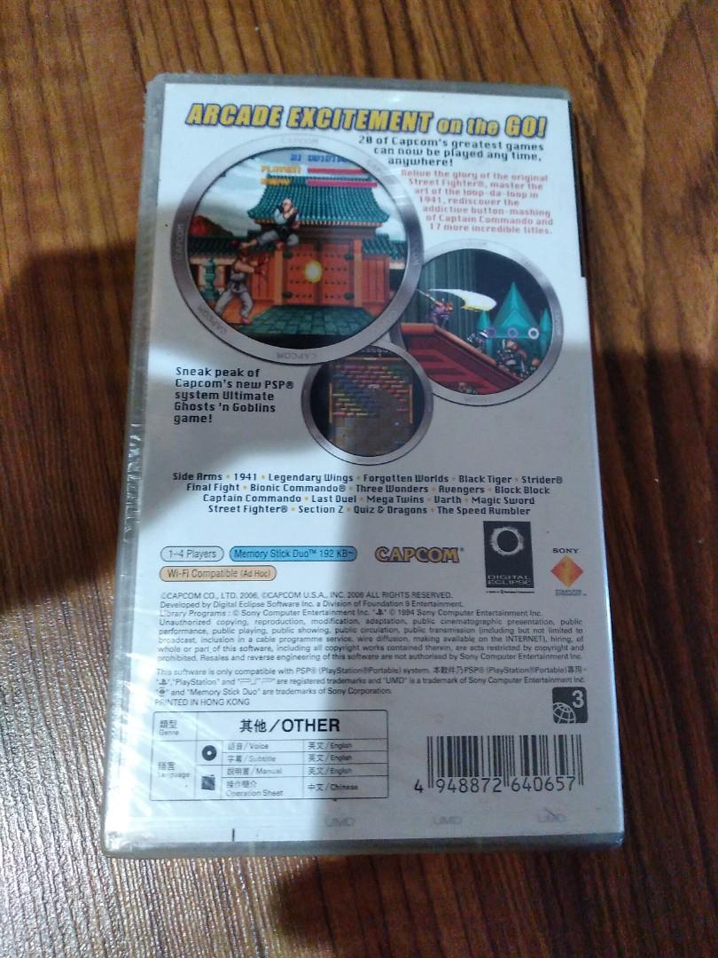Capcom Classics Collection Remixed PSP, Video Gaming, Video Games, Others on Carousell