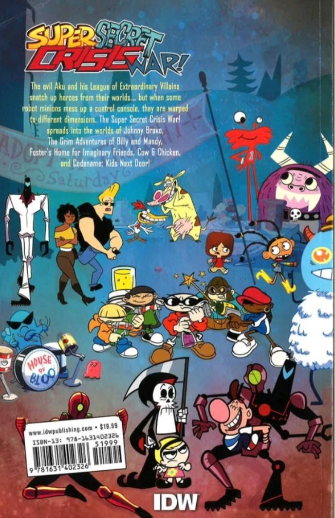 Cartoon Network Super Secret Crisis War, Hobbies & Toys, Books & Magazines, Comics & Manga on ...