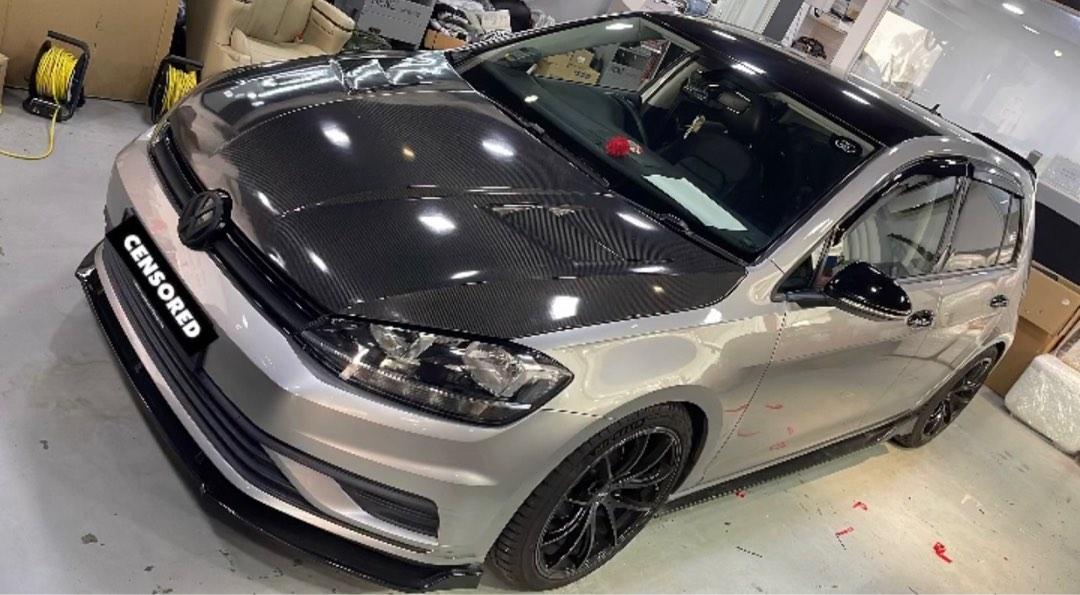 CF GOLF MK7 MK7.5 BONNET ( ASPEC CARBON FIBRE ), Car Accessories ...