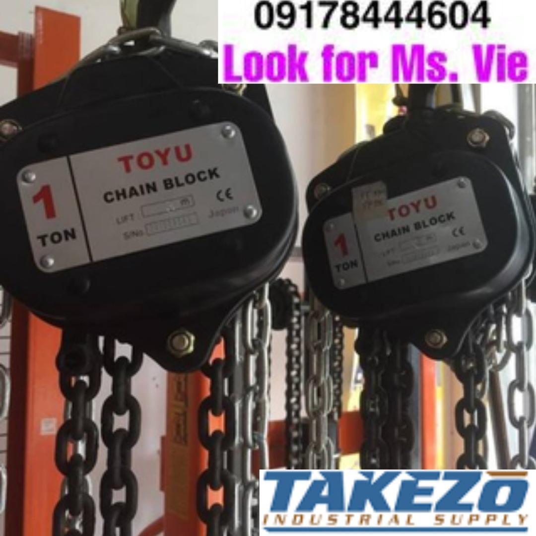 CHAIN BLOCK (HEAVY DUTY), Commercial & Industrial, Industrial Equipment ...