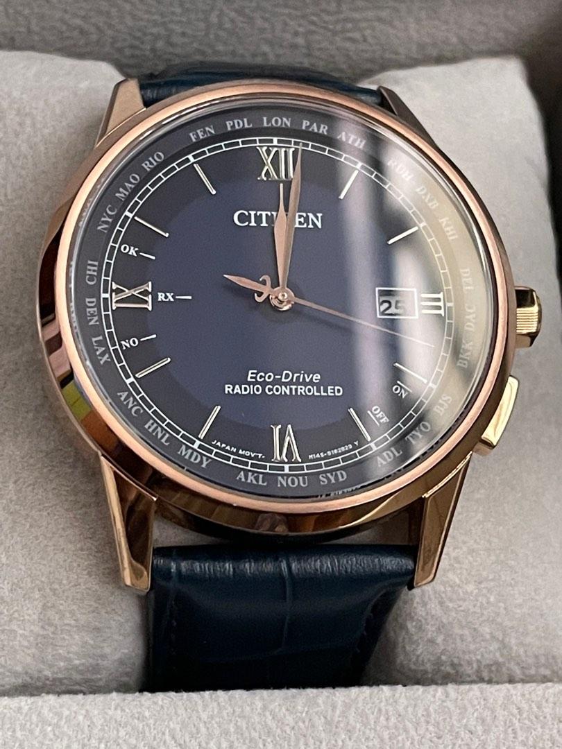 Citizen Eco-Drive Radio Controlled World Time / Perpetual Calendar, Men ...