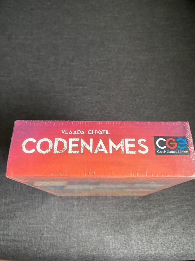 Codenames Card Game class A, Hobbies & Toys, Toys & Games on Carousell