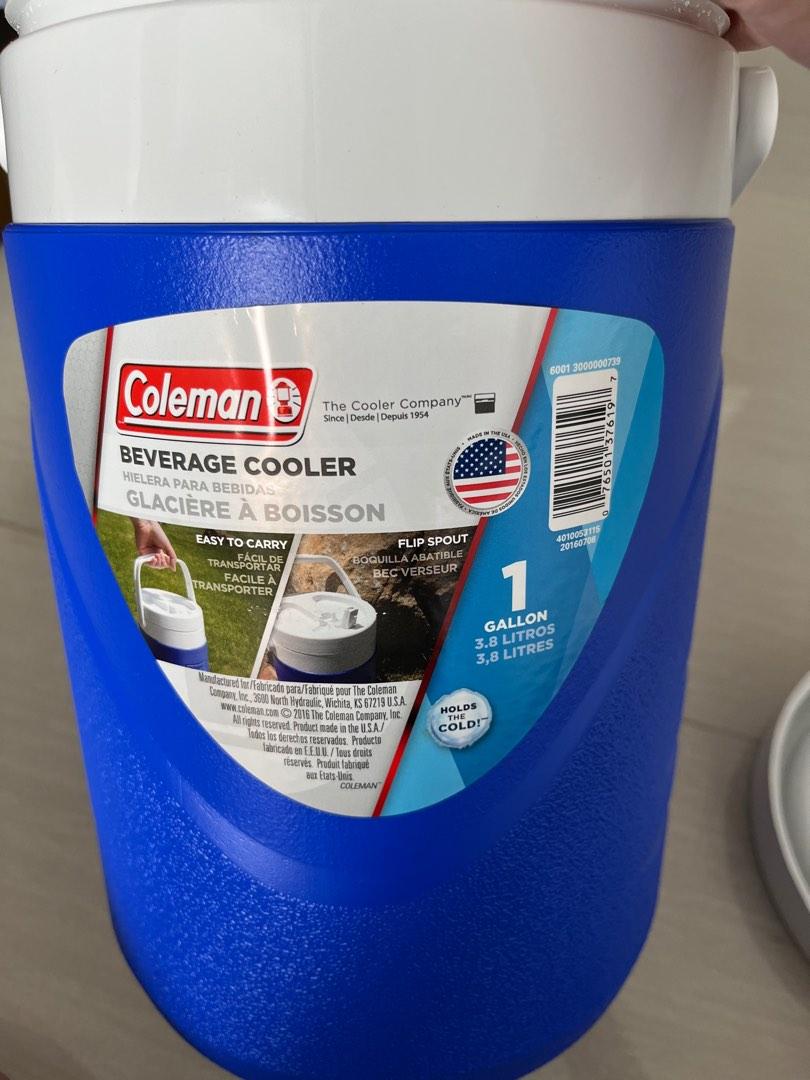 Coleman Beverage Cooler 1 gallon - Brand New, Sports Equipment, Hiking ...