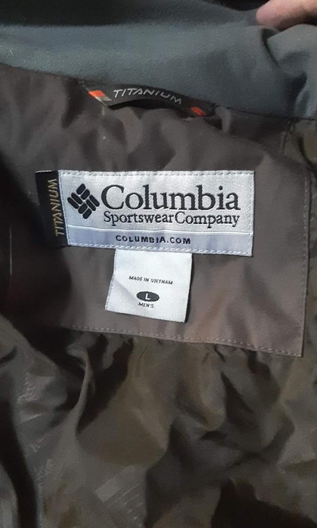 COLUMBIA TITANIUM JACKET, Men's Fashion, Coats, Jackets and Outerwear ...