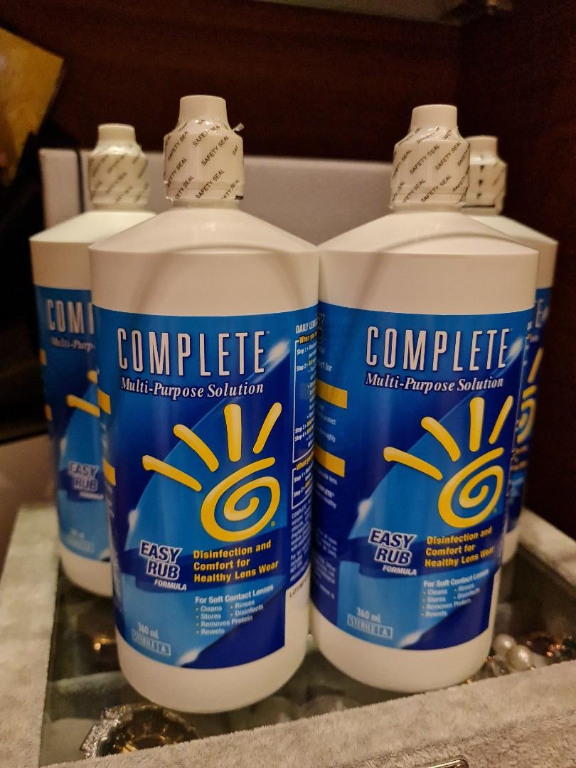 Complete Contact Lens solution, Beauty & Personal Care, Vision Care on ...