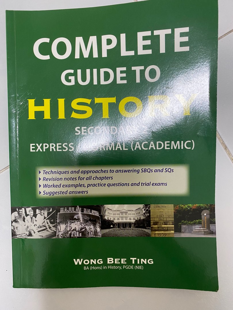 Complete Guide to History Normal and Express Secondary 2, Hobbies ...
